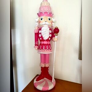 peppermint square | Holiday | Pink Christmas Pastel Nutcracker | Poshmark